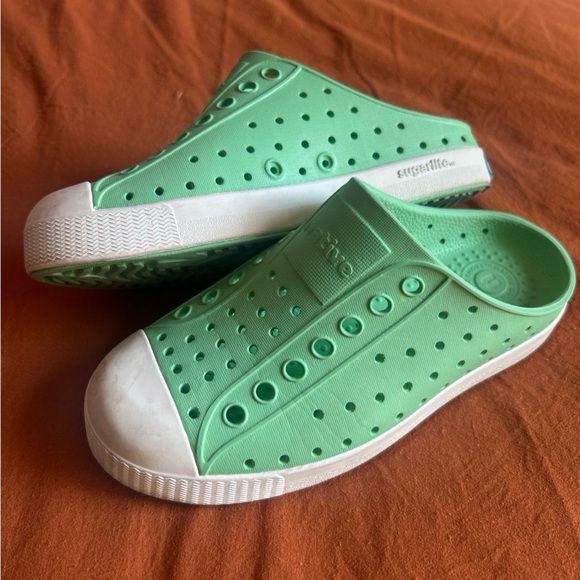 Native Shoes | Shoes | Native Shoes Jefferson Clogs Candy Green | Poshmark